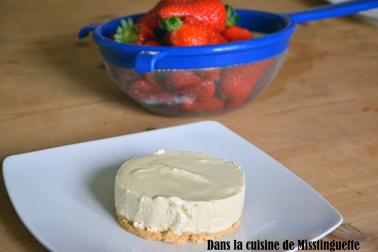Dans la cuisine de Misstinguette: Cheese cake sans cuisson et fruits rouges