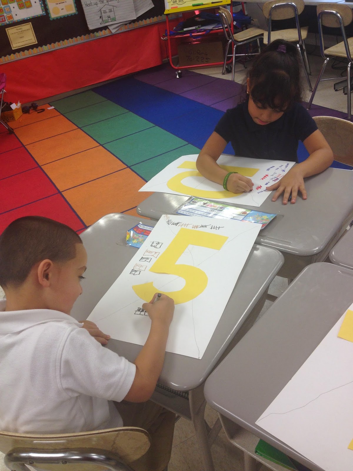 Number Portraits! - The Primary Punchbowl