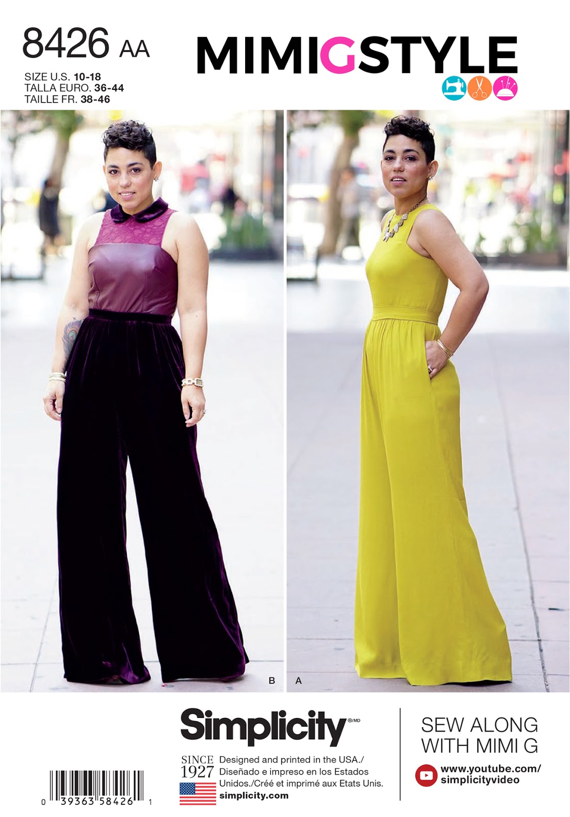 Sew What? Series [ DIY Jumpsuit MimiG Style Simplicity 8426] | That ...