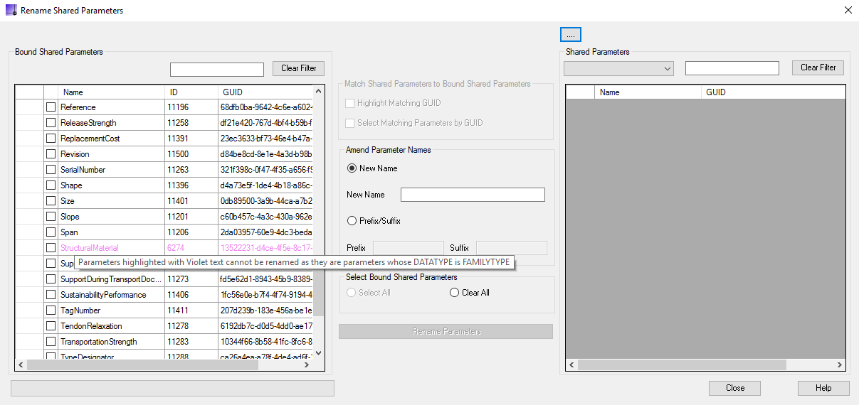 Revit Add-Ons: Rename Param