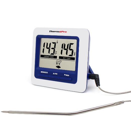 Meine Produkttests: ThermoPro TP04 Digitales Bratenthermometer ...