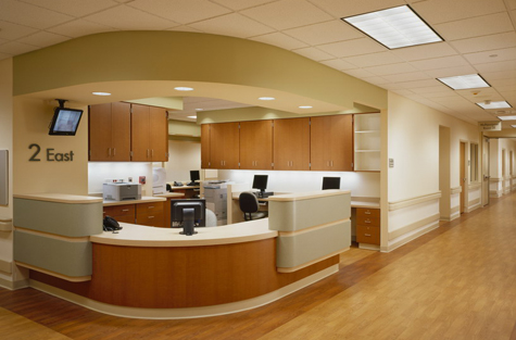 Recepción del hospital