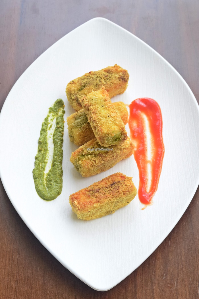 Paneer Papad Fingers - Easy Starter Recipe | Magic of Indian Rasoi