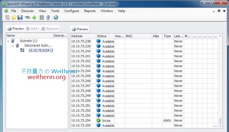 Free IP Address Tracker – 還在用 Excel 統計 IP ？ 換它就對了!! ~ 不自量力 の Weithenn