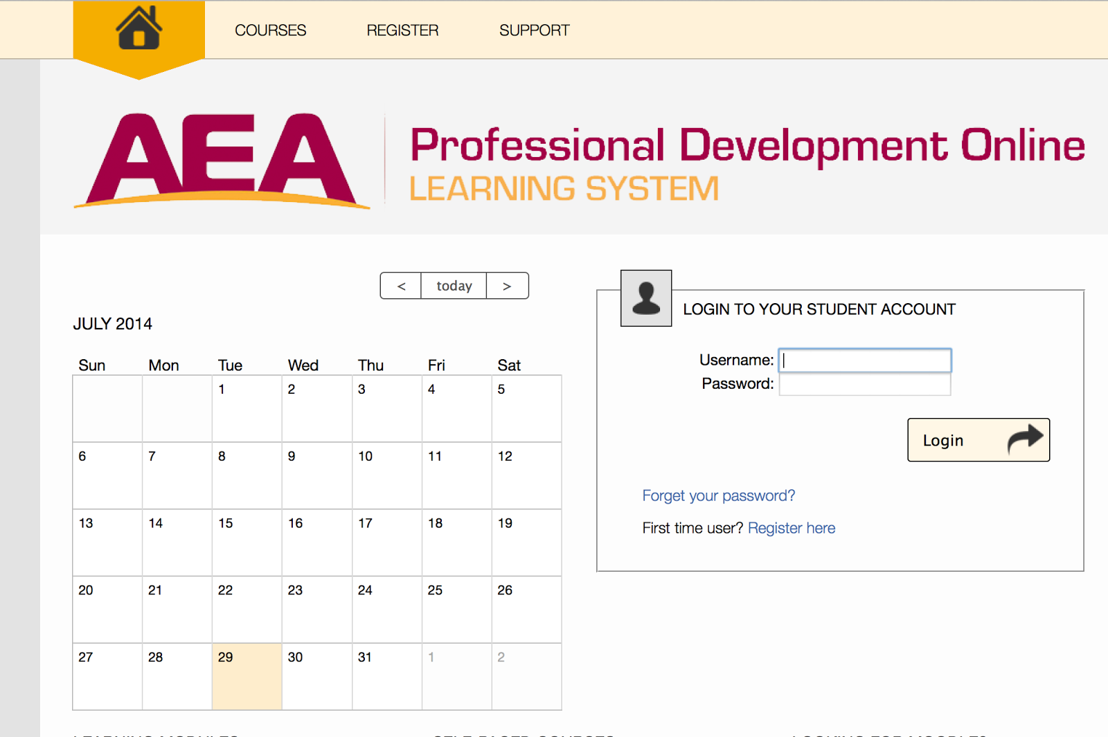 AEA Learning Online: July 2014
