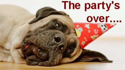Everyday Idioms!!!: Party's Over