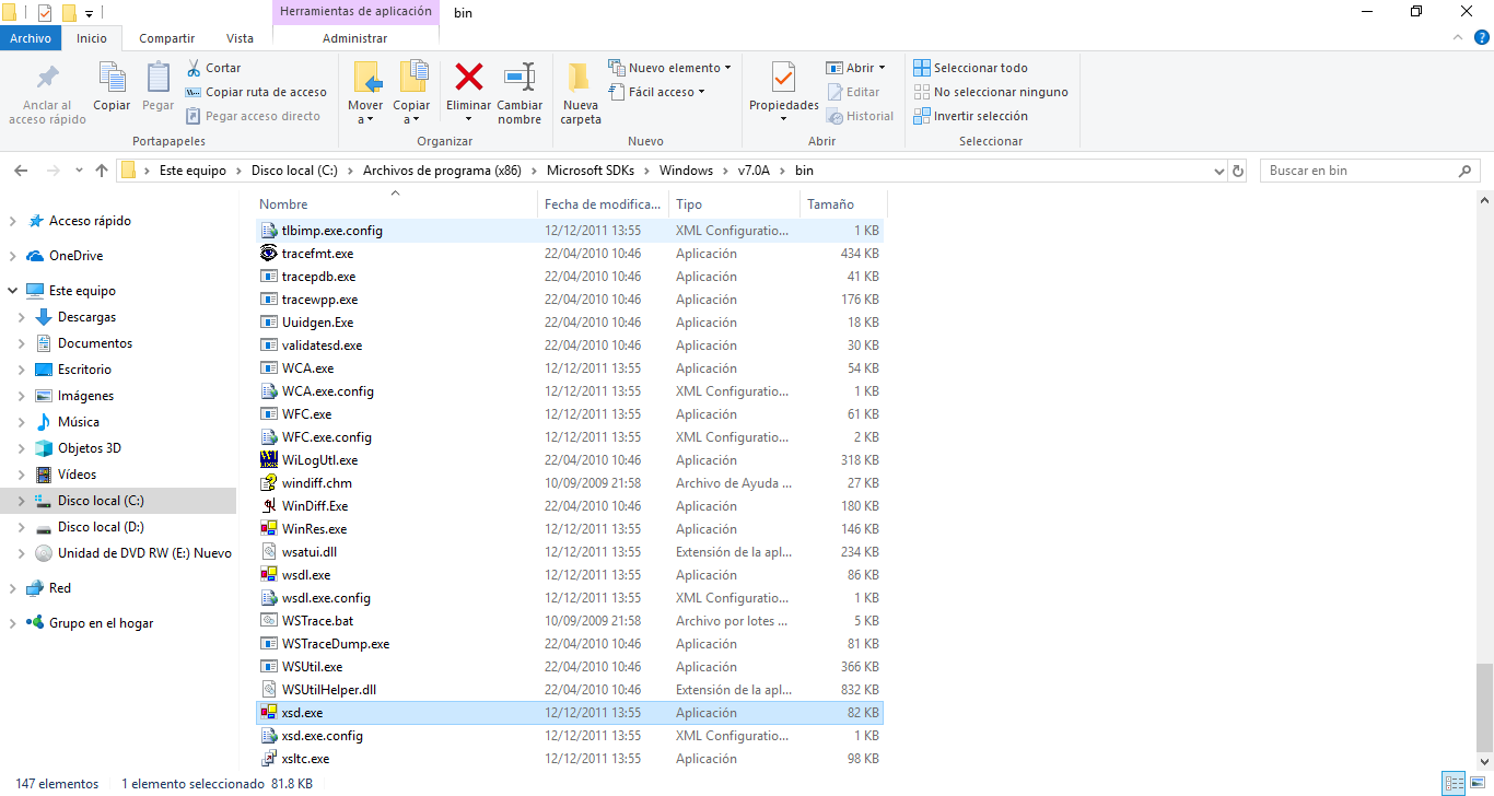 Generar clase C# desde XSD (UBL 2.1)