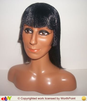 Herbie's World of Kitsch & Toys: VINTAGE 1977 CHER MAKEUP STYLING HEAD