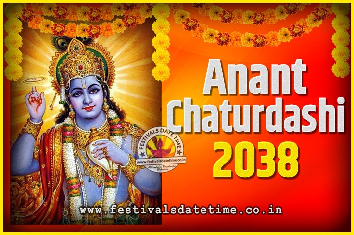 2038 Anant Chaturdashi Pooja Date and Time, 2038 Anant Chaturdashi ...