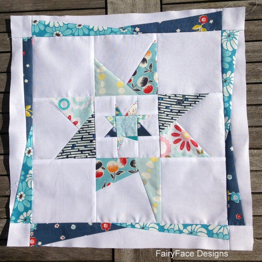 FairyFace Designs: Wonky Star Mini Quilt