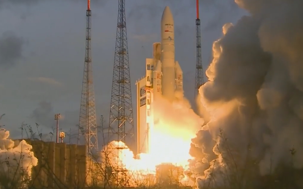 VIDEO: Satelit BRIsat Sukses Meluncur Bersama Roket Ariane 5 V230 ...
