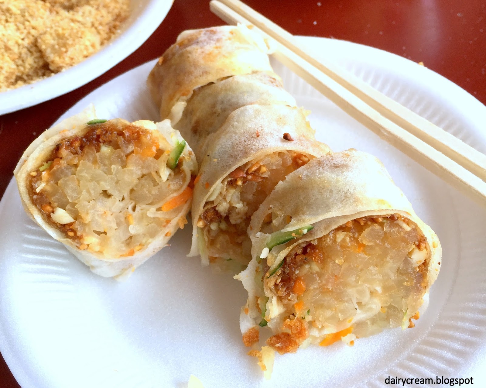 Fortune Food Homemade Popiah (Halal) @ Albert Center Market