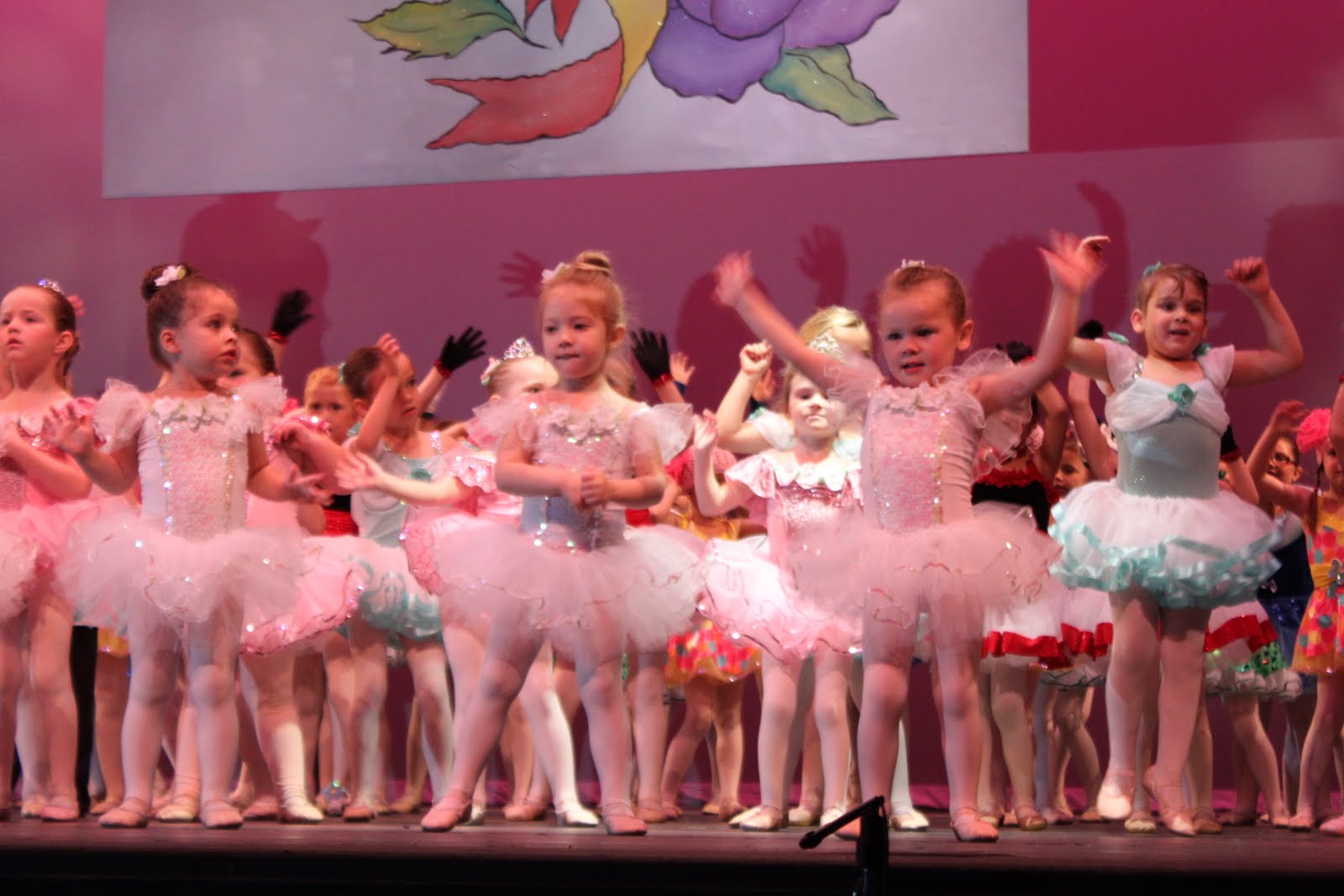 Mojoy: Our first dance recital.