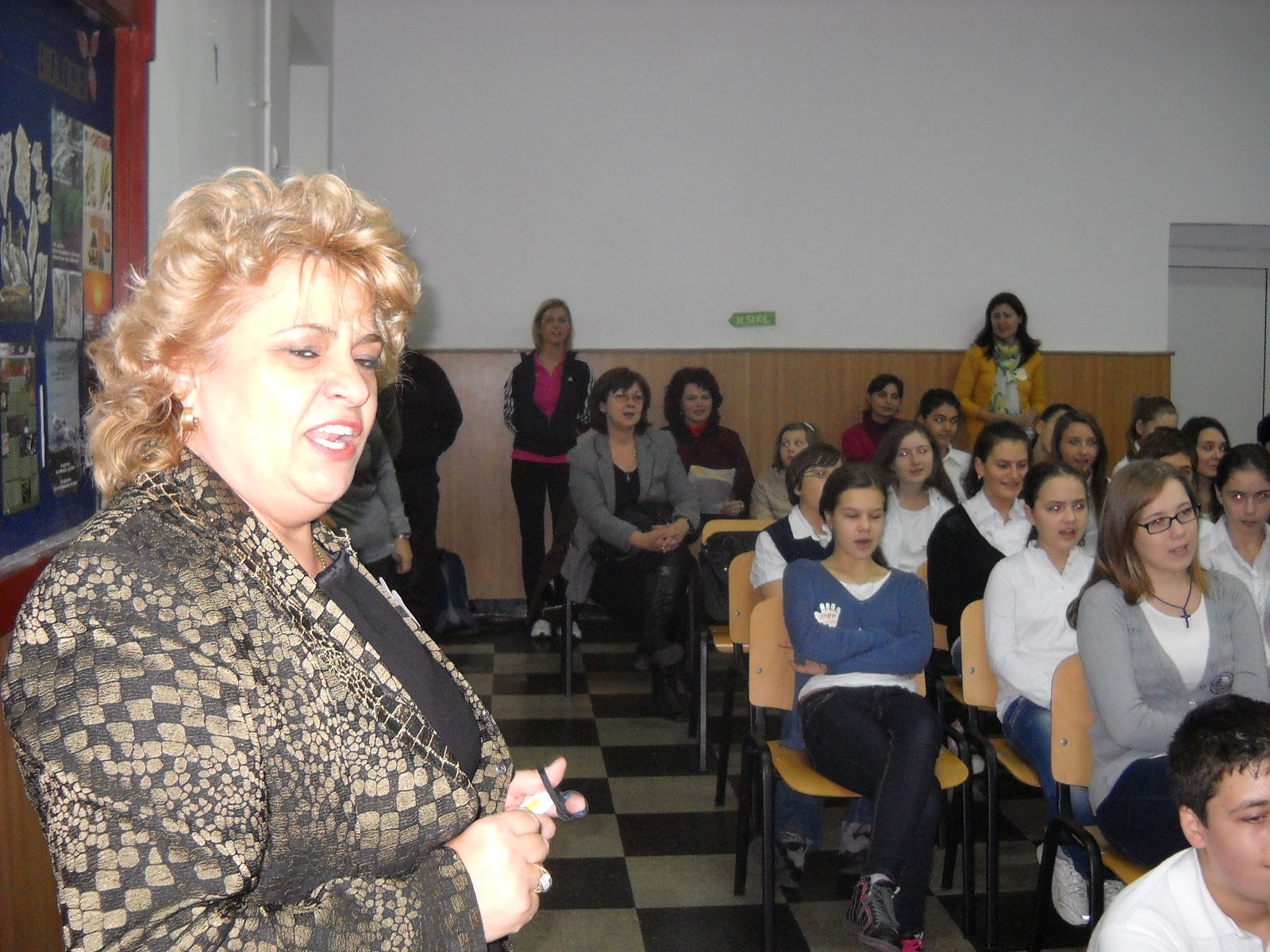 Şcoala Gimnazială nr.27, București: noiembrie 2012