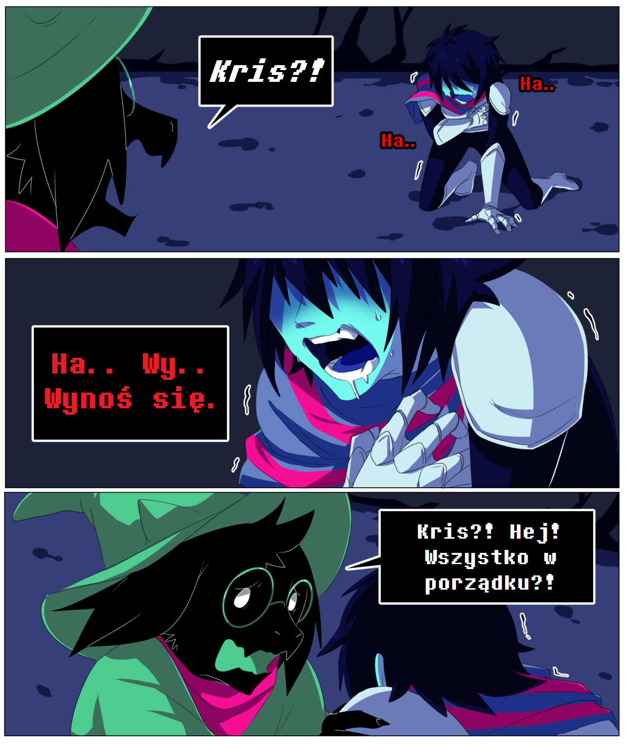 Deltarune: Dusza Krisa [Kris Soul - tłumaczenie PL] ~ Handlarz Iluzji