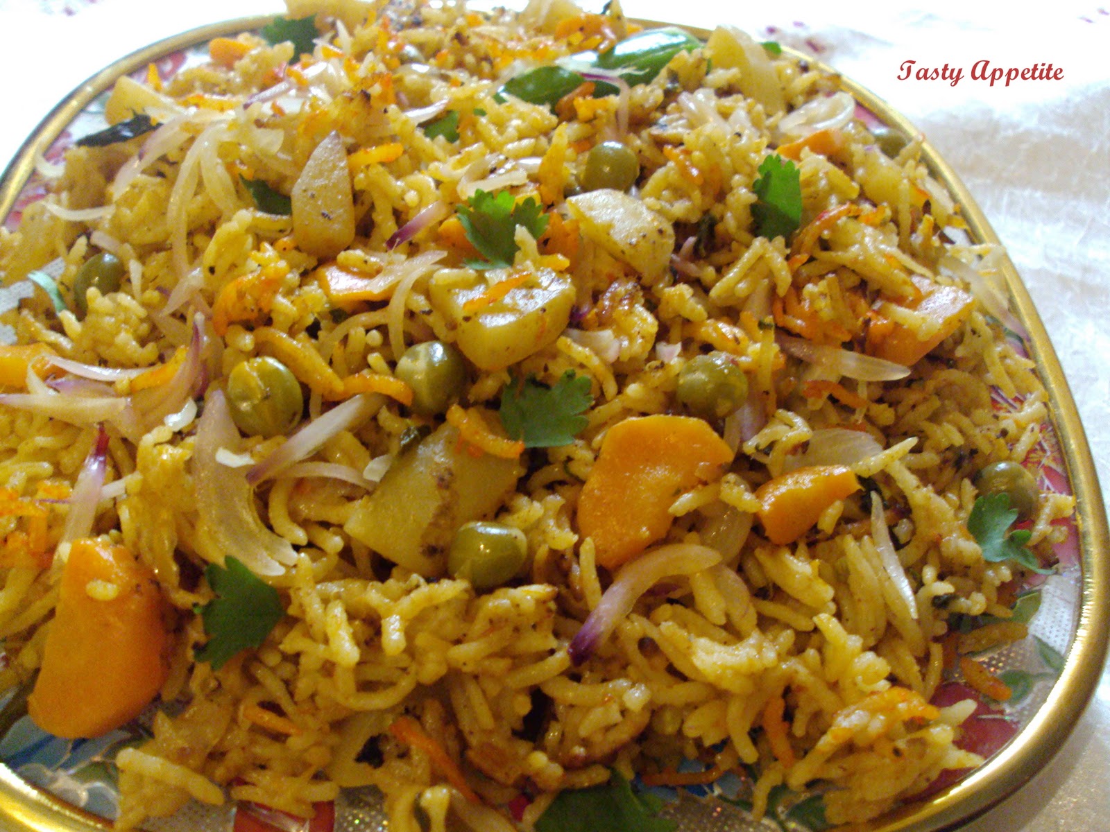 Learn Cooking Easy: Hyderabadi Vegetable Pulao Recipe