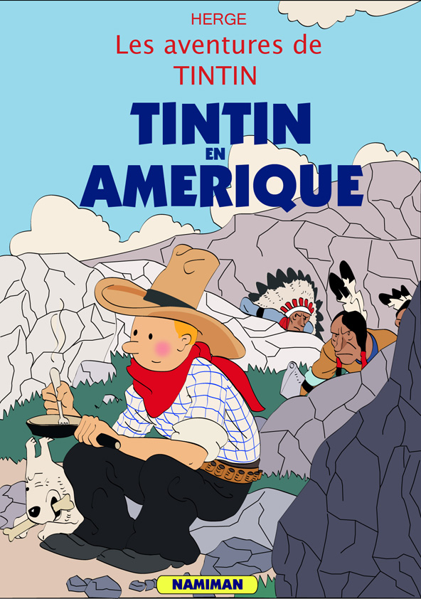 MY OWN TINTIN: Tintin comic covers