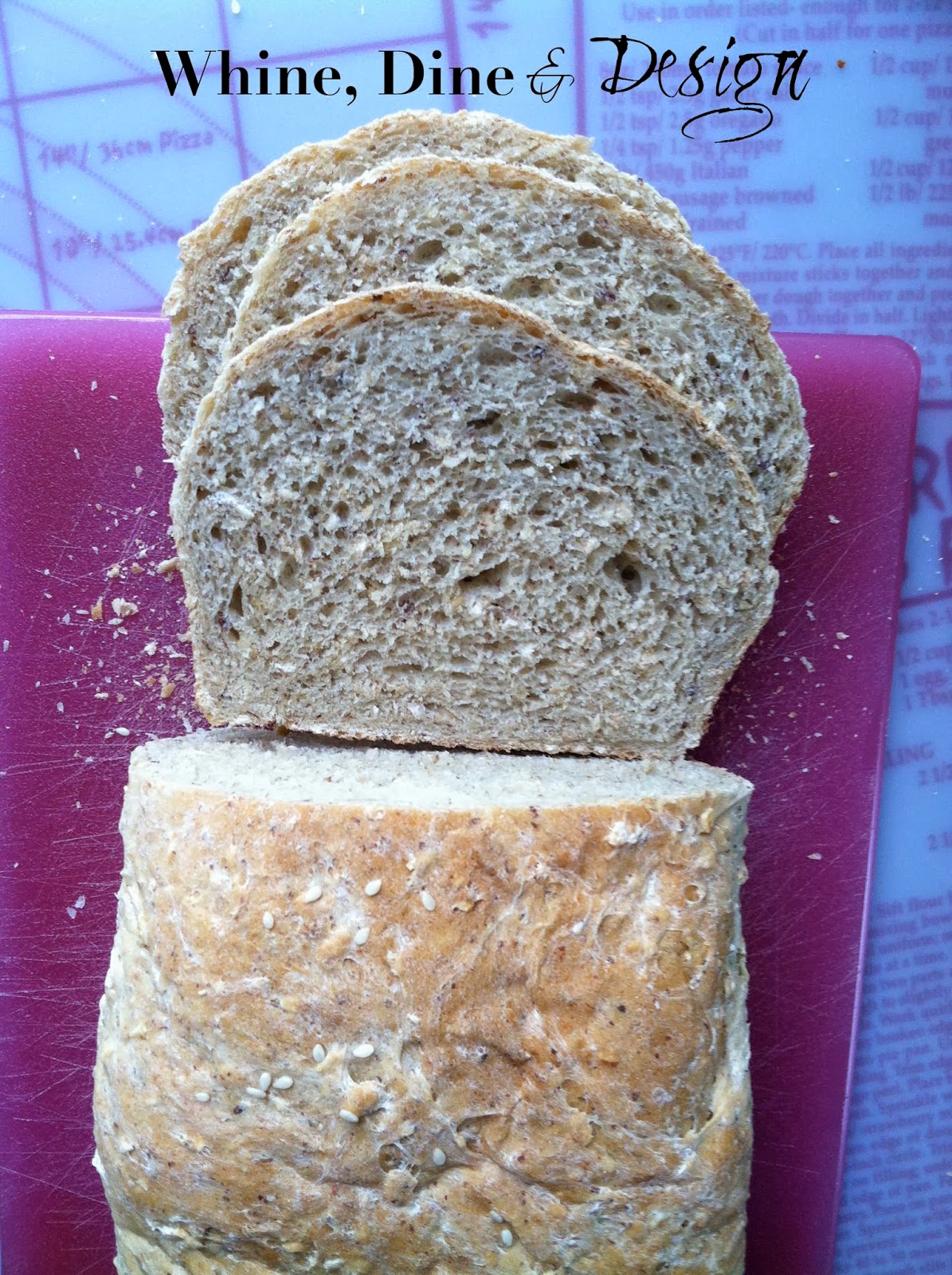 Whine, Dine and Design: Fluffy Homemade Sandwich Bread