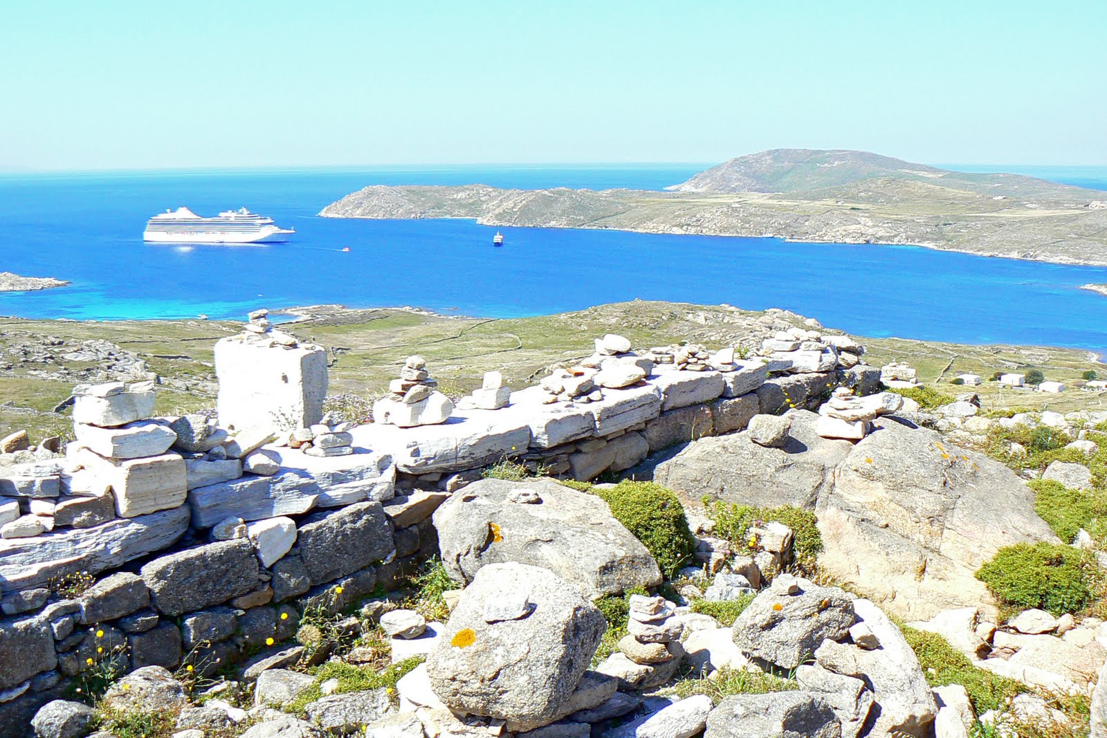 ScheckTrek: DAY 10 - Delos & Mykonos, Greece (Oceania Cruise)