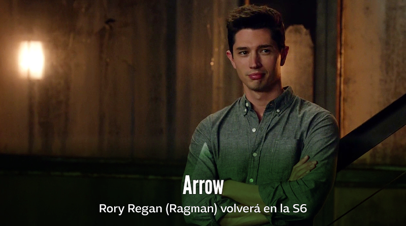 Arrow | Rory Regan (Ragman) volverá en la S6 | Flarrow & More