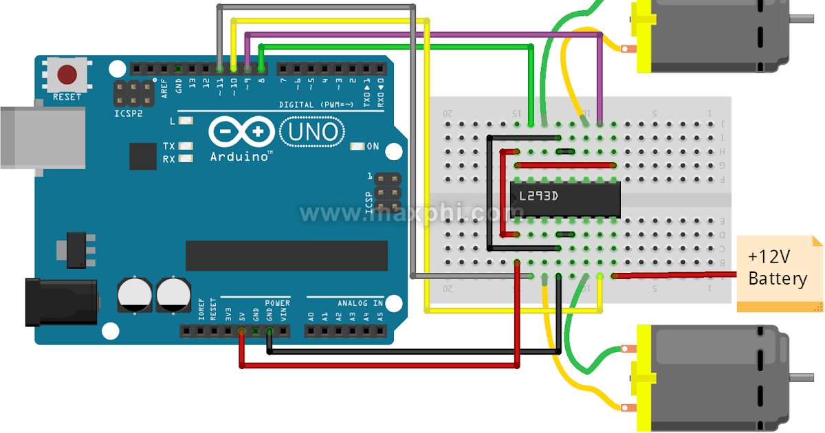 Arduino Dc Motor Interfacing Maxphi Lab | My XXX Hot Girl