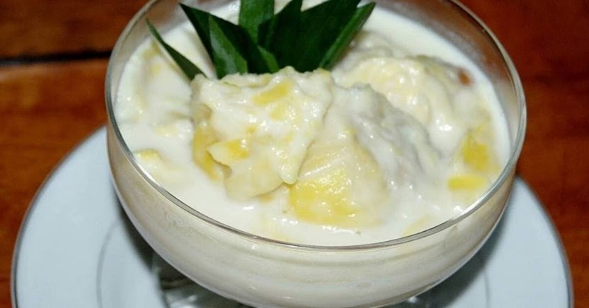 ES SANTAN SUSU DURIAN ~ Resep Masakan