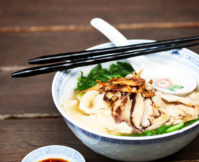 [Malaysian Recipes] Soup Base Pan Mee - All Asian Recipes For You