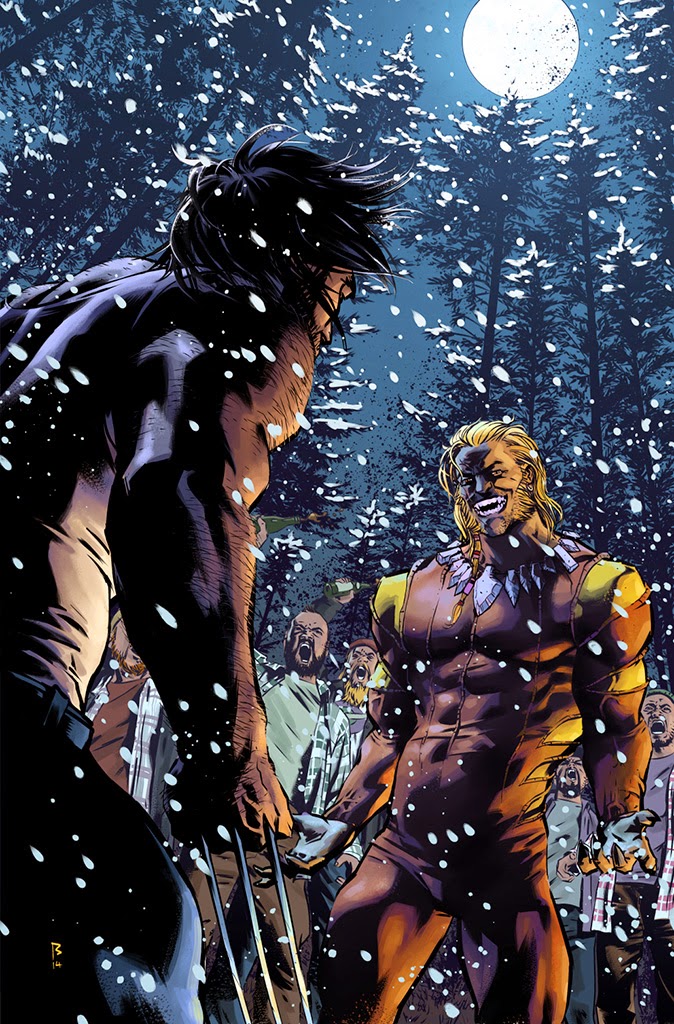 Apocalipsis de Cacatúas: Daredevil and Wolverine vs Sabretooth illos