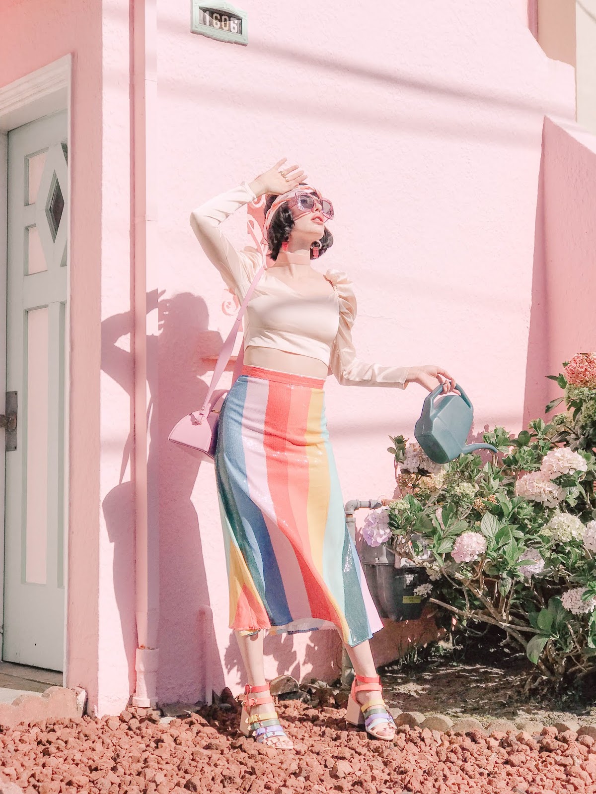 The Pink House - A Fashion Nerd, A Colorful Fashion Blogger in Los Angeles