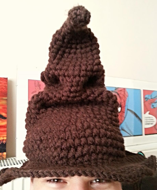 Lariath- Live a Little.: Crochet Sorting Hat