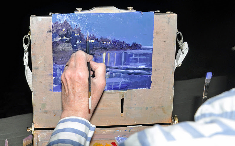 Mary Byrom: Painting in the Dark