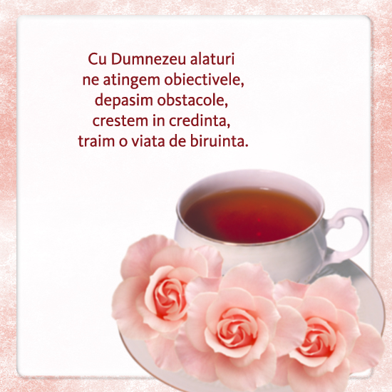 Ganduri scaldate in lumina: Gânduri de încurajare