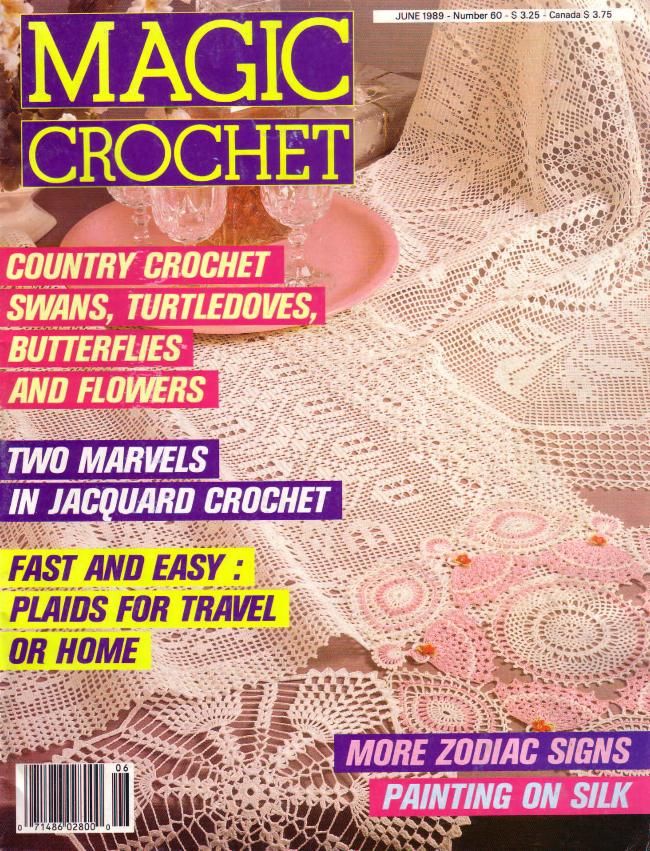 Magic Crochet No. 60 ~ Free Crochet Patterns