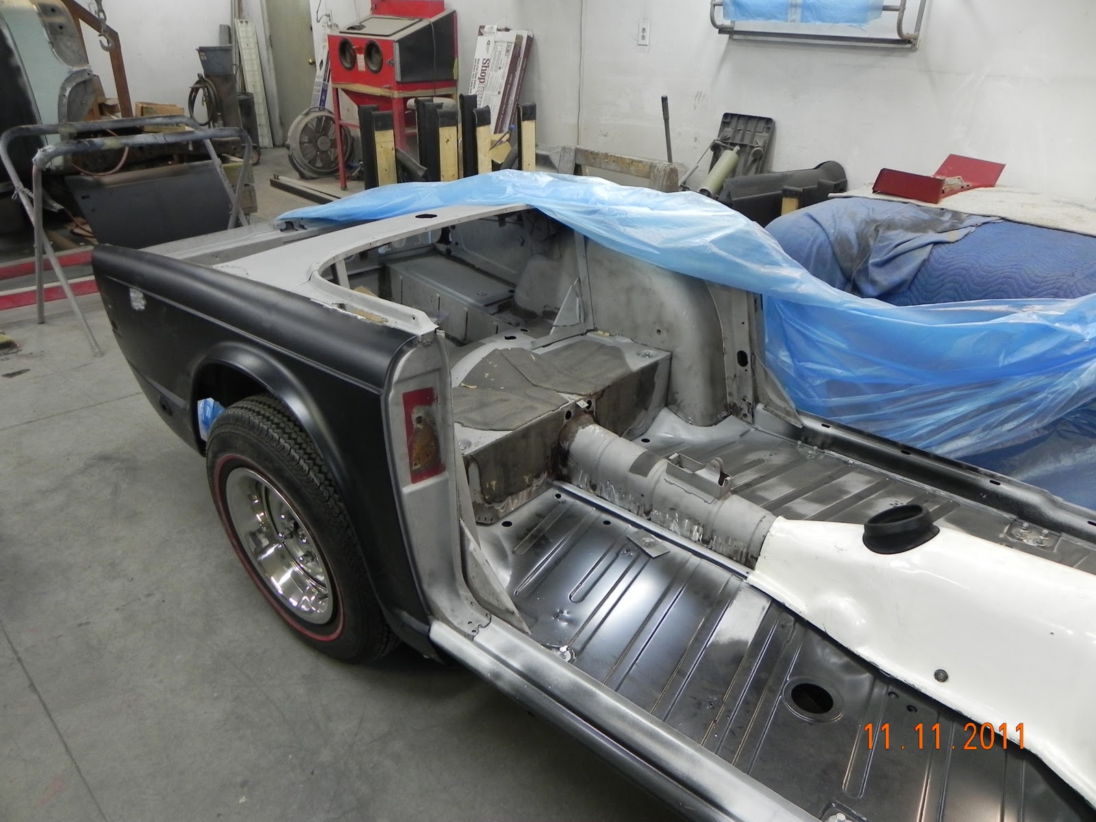 Tripp's TR6: A Peek Into The Body Shop