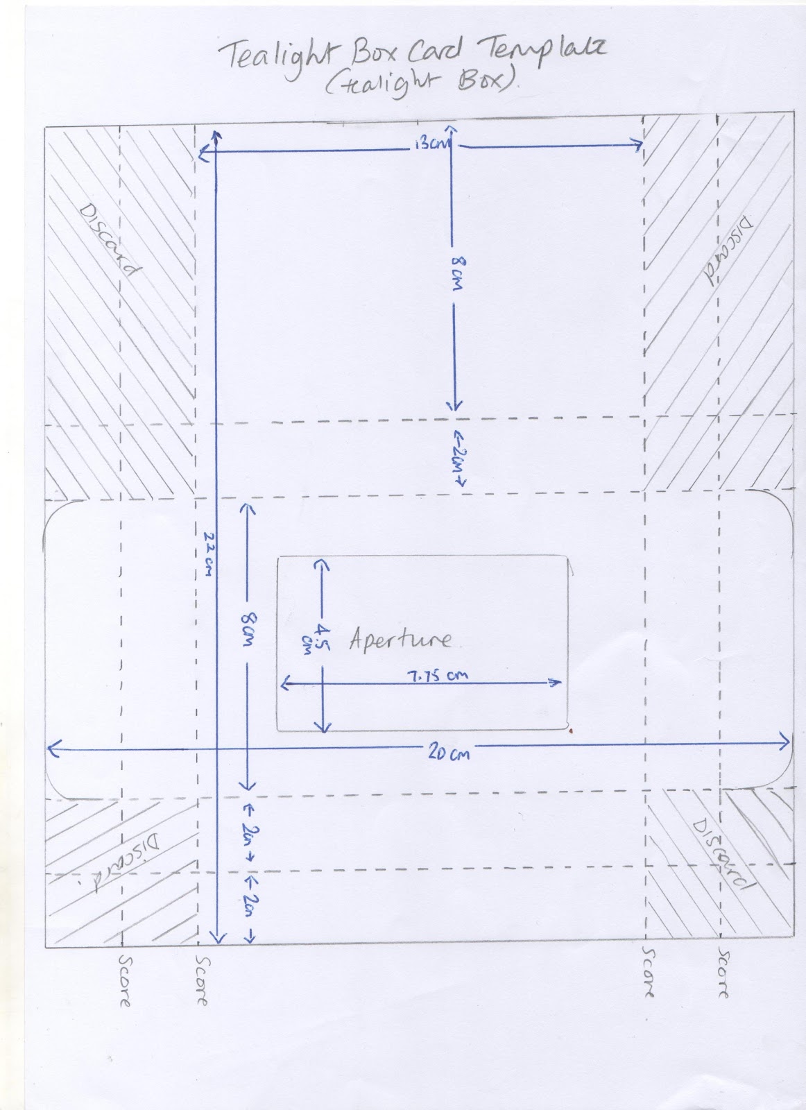 Busy Bees Craft Club: Tealight card template