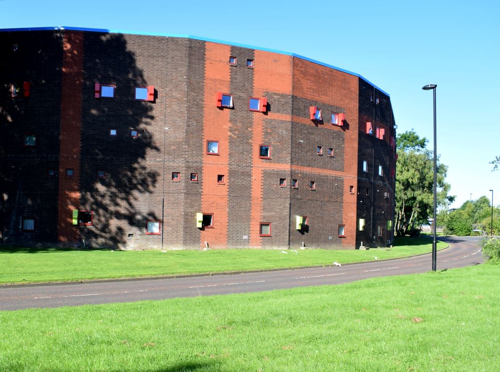Photographs Of Newcastle: Byker Wall