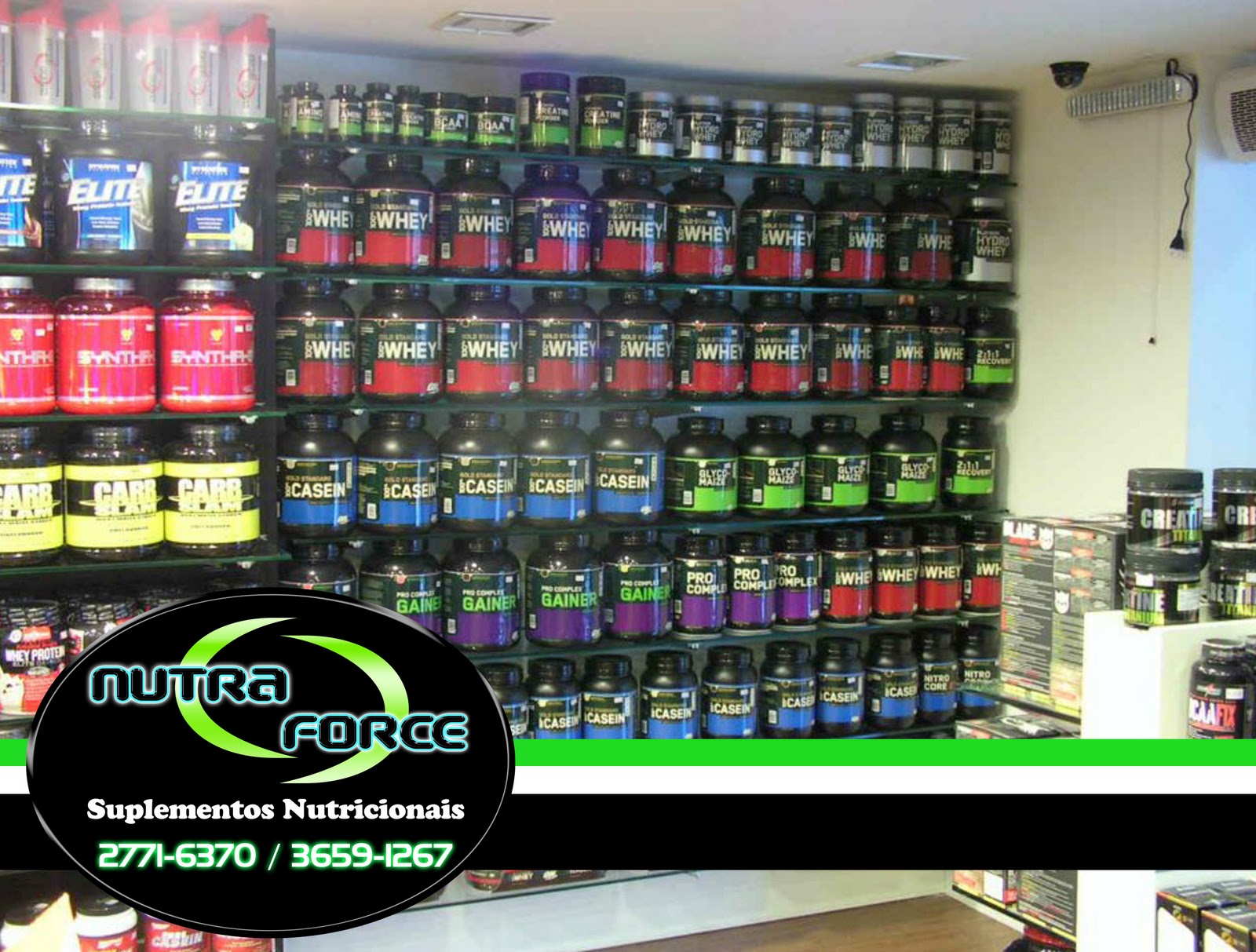 Nutra Force Suplementos: Proteínas (Whey Protein)