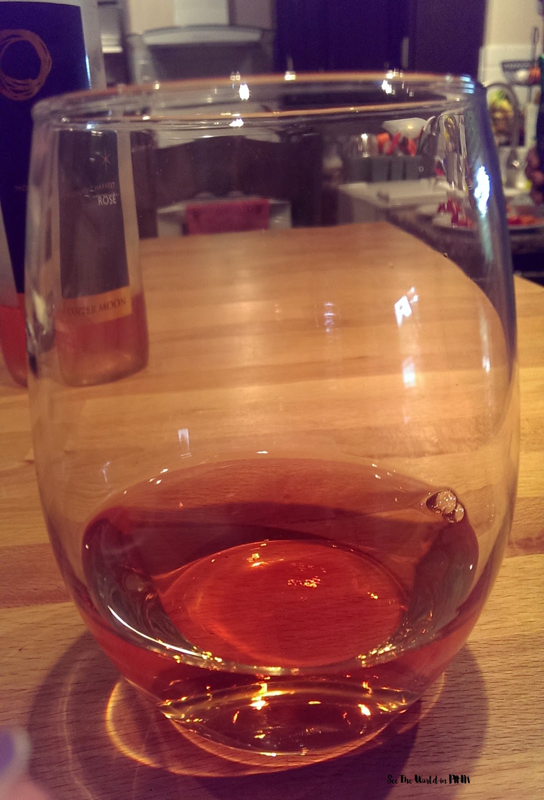 Wine + Mask Wednesday (Copper Moon Rose + Sephora Lotus Sheet Mask ...