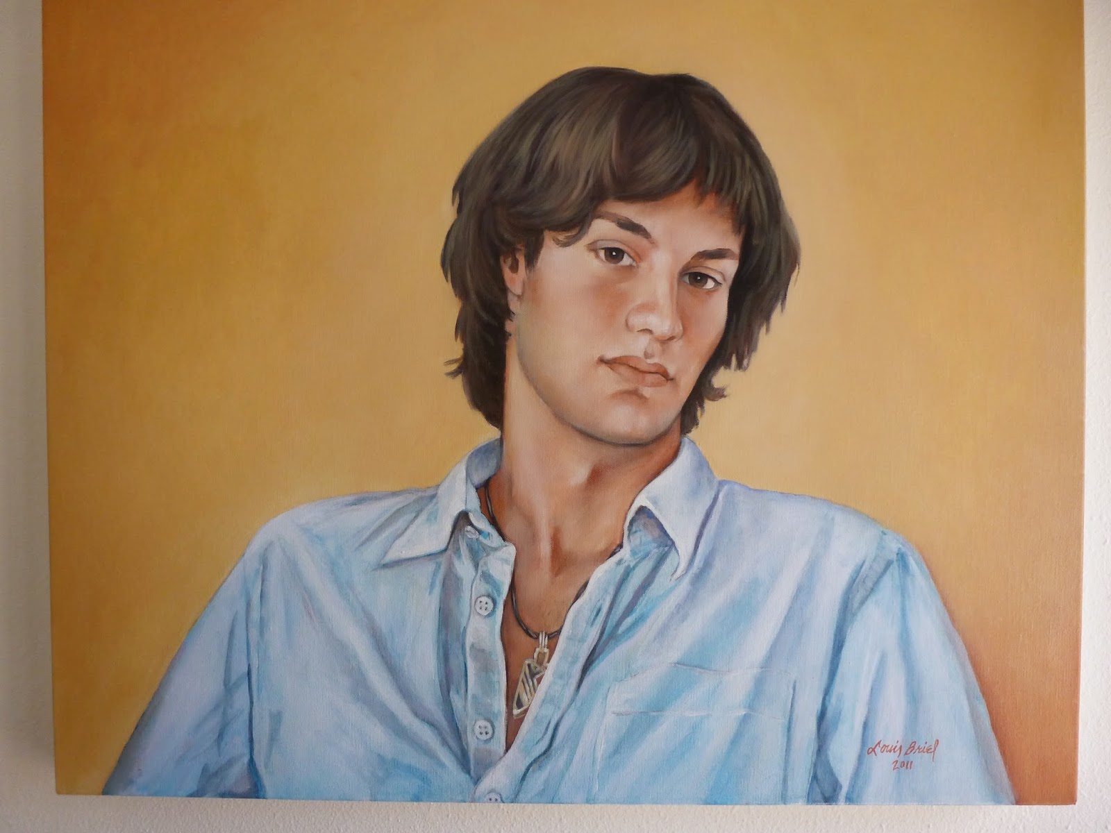 BRUSHES WITH FAME Louis Briel