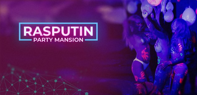Rasputin Party Mansion ROC2 - First ever crypto adult reality show in HD