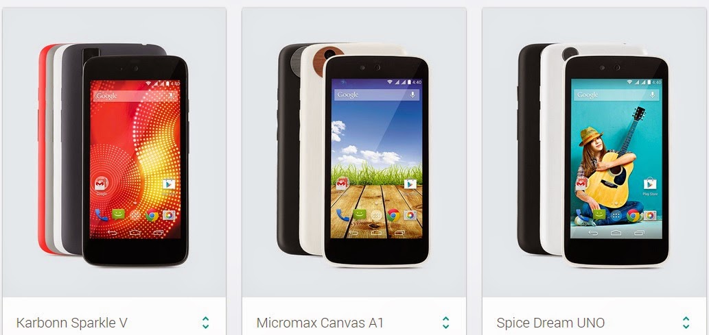 Review: Android One Smart Phones - Micromax Canvas A1 - Big Deal in ...