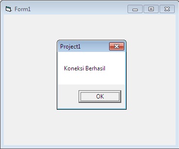 Logika Kode: Koneksi Database Access dengan Visual Basic 6.0 Versi ADODB