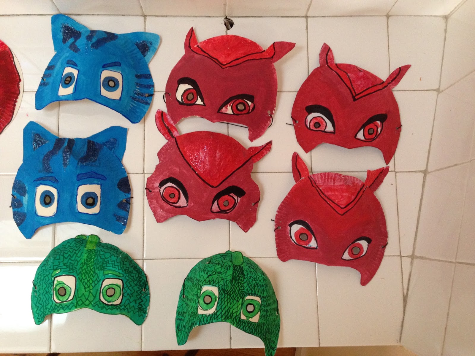 La boite à idées de l' atelier 3B* * *: Masques des pyjamasques / PJMASK