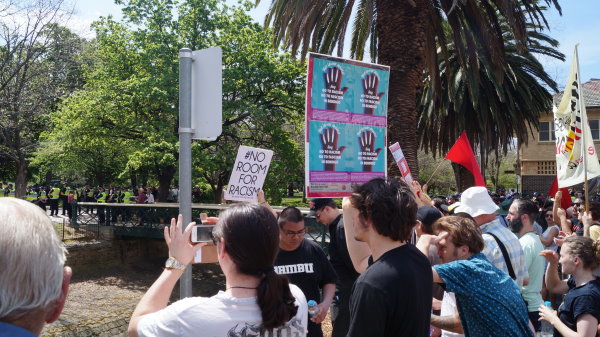 Gerry's World: Bendigo Mosque protest day