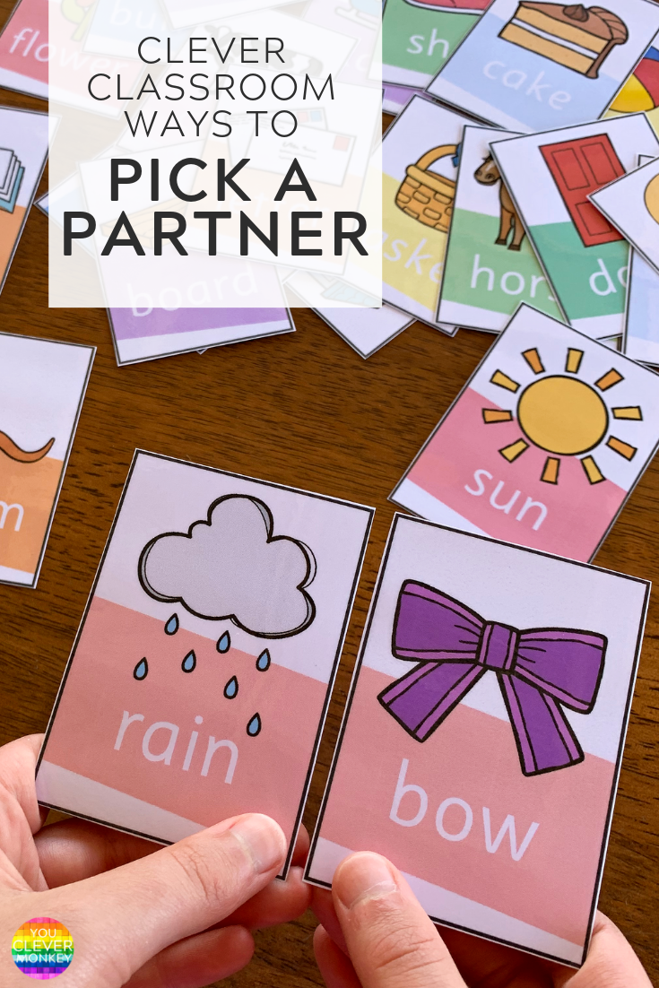CLEVER WAYS TO PICK PARTNERS IN CLASS | you clever monkey