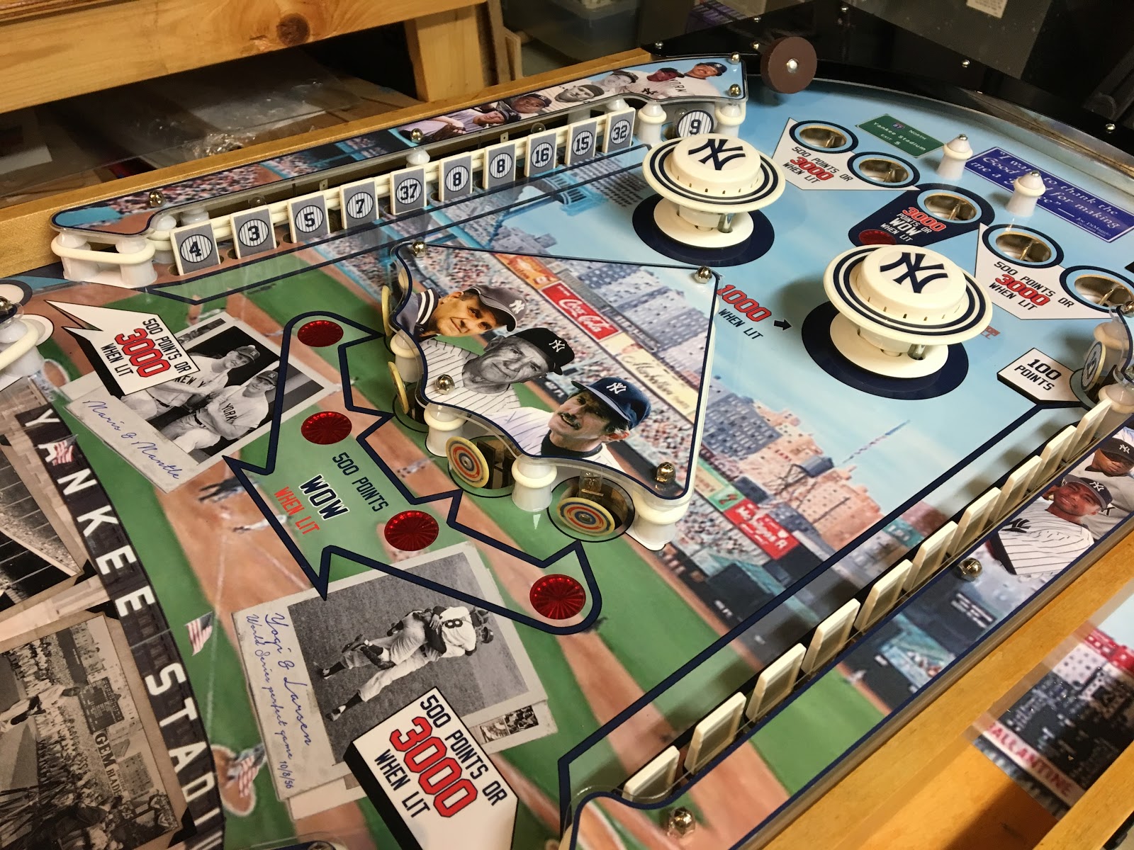GameroomPinball.com: NY Yankees Custom Pinball Machine