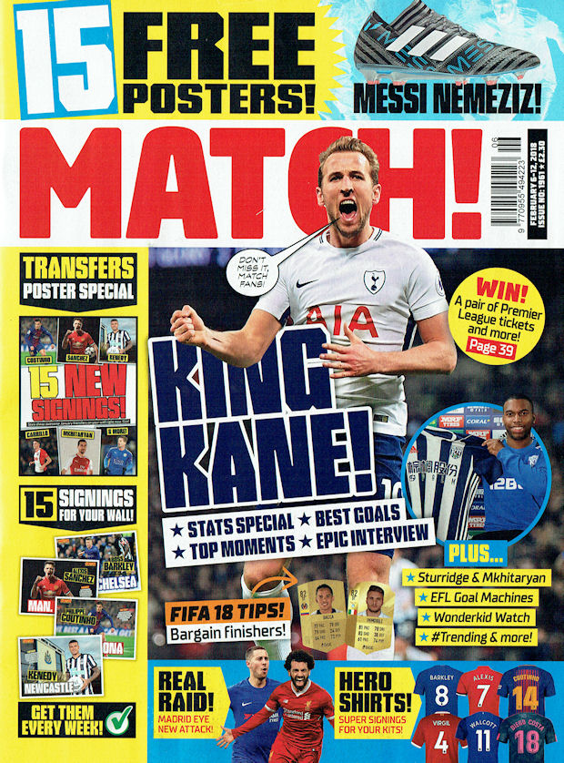 Football Cartophilic Info Exchange: Match! magazine - 15 New Signings ...