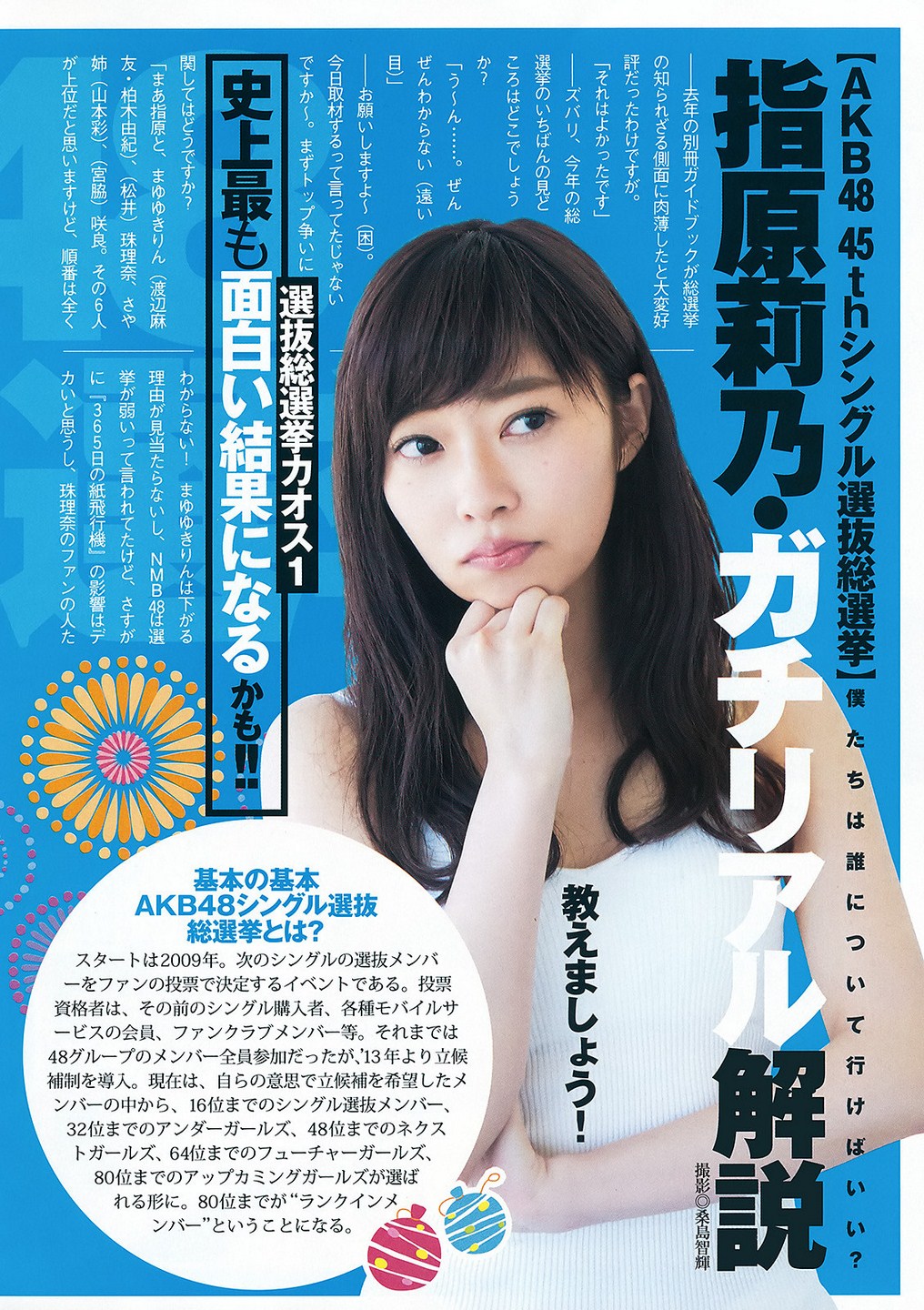 Sashihara Rino 指原莉乃 HKT48, Weekly Young Jump 2016 No.29 Gravure - Idol ...