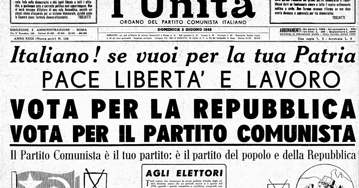 Referendum 12 Giugno