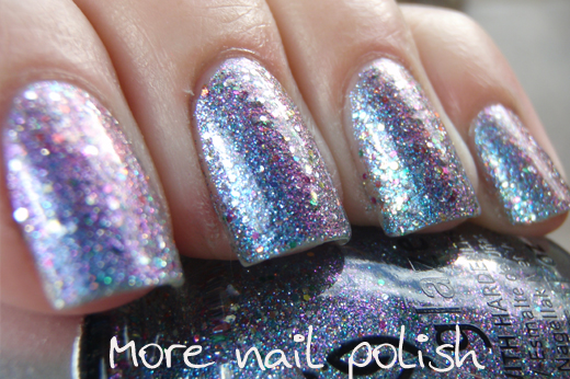 China Glaze Prismatic - Liquid Crystal - pimped ~ More Nail Polish
